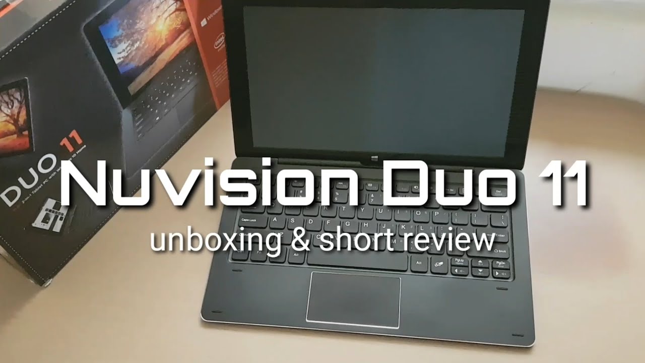 Budget Windows Tablet - Nuvision Duo 11 - YouTube