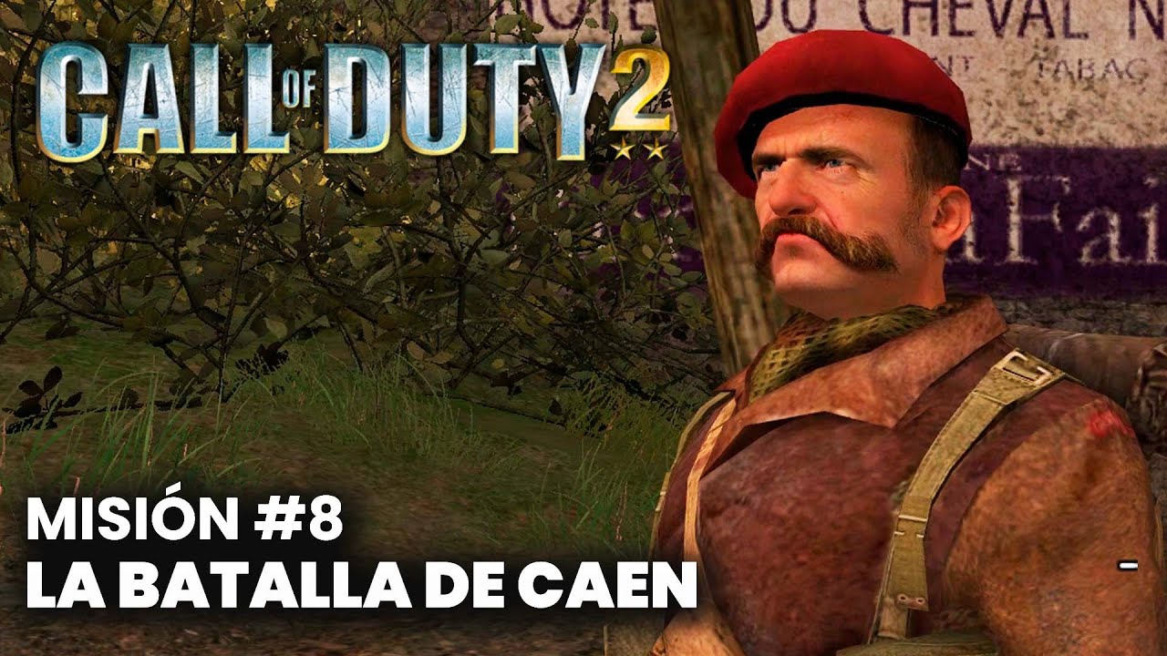 Call of Duty 2 - Misión #8 - La Batalla de Caen (Español) - YouTube