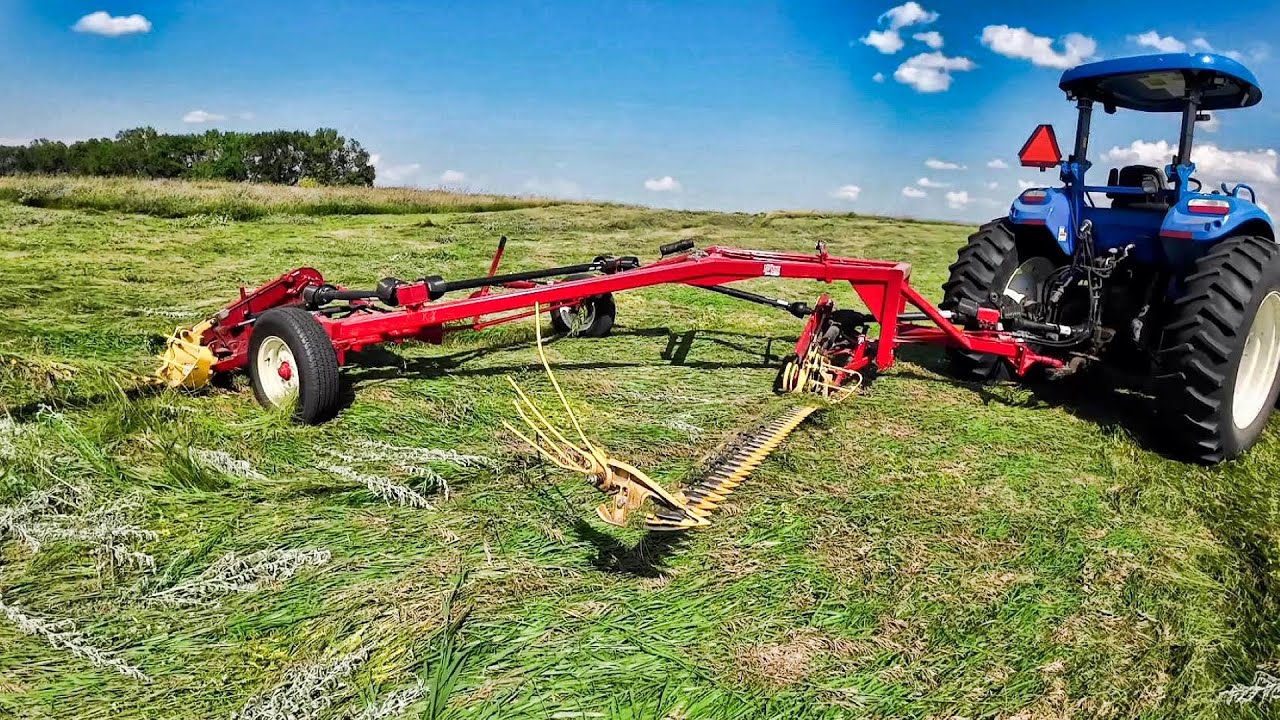 Sickle Mower Action - Rowse Bar Mower - YouTube