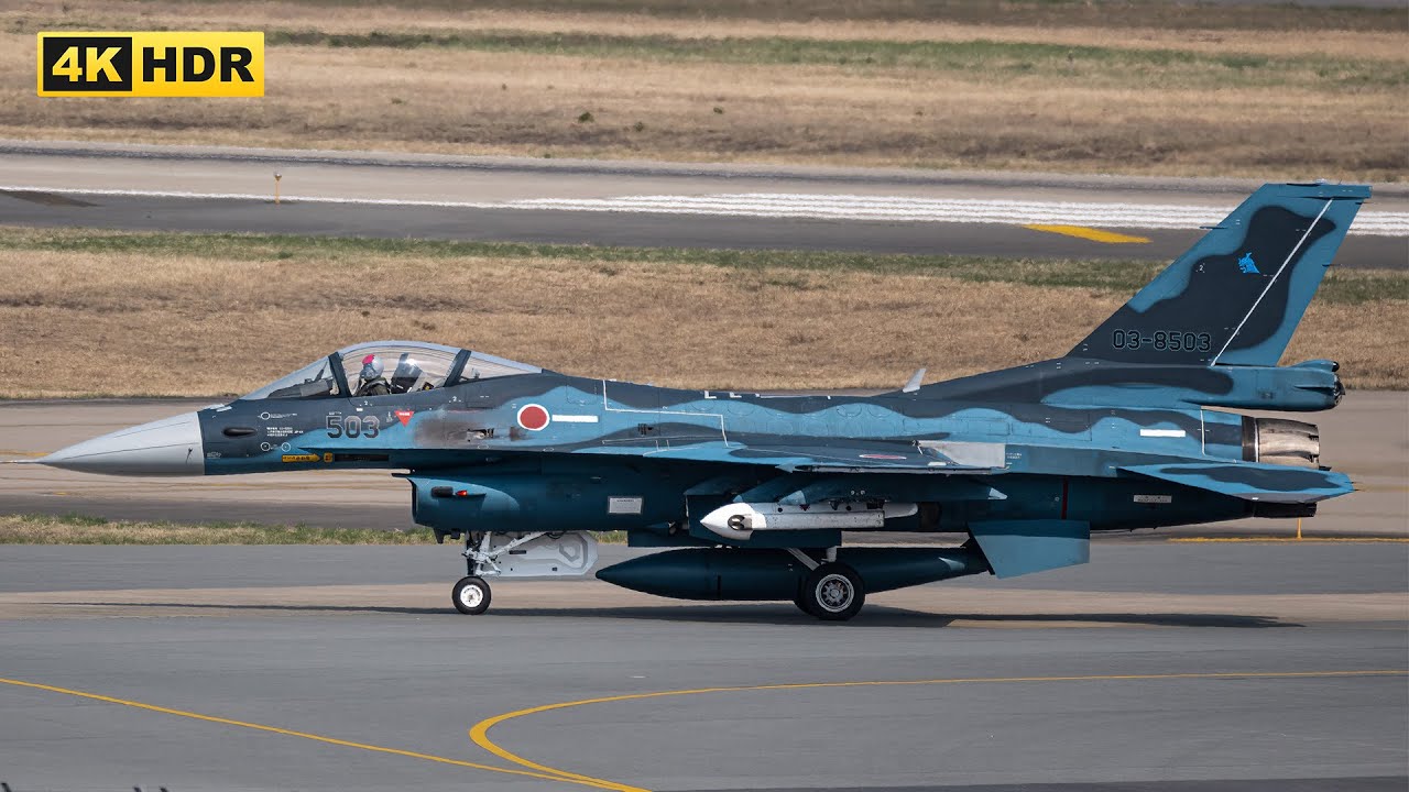 2022.4.20 三沢基地 F-2A 3SQ 久しぶりに三沢の空を飛ぶ！！ - YouTube