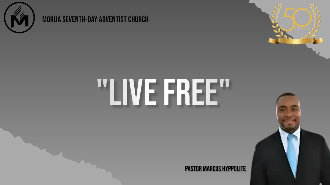 Pastor Marcus Hyppolite: "Live Free" - YouTube