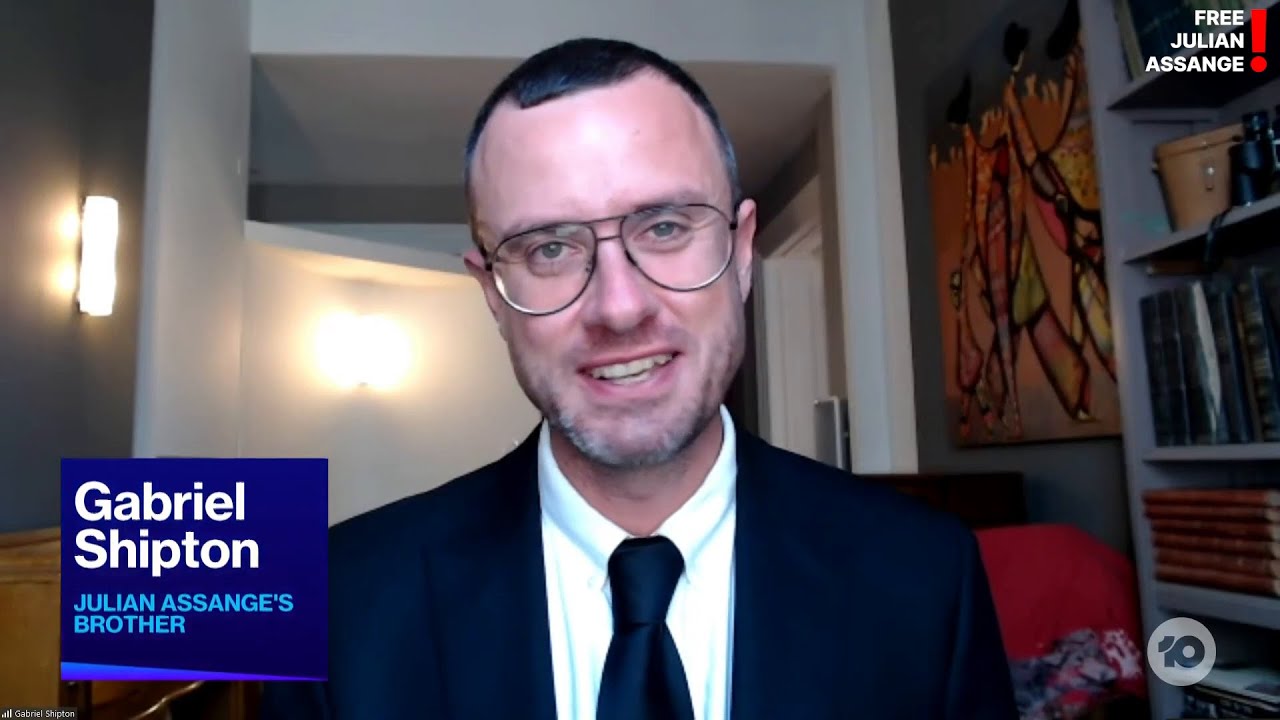 "Assange Has Survived This Ordeal" - Gabriel Shipton - YouTube