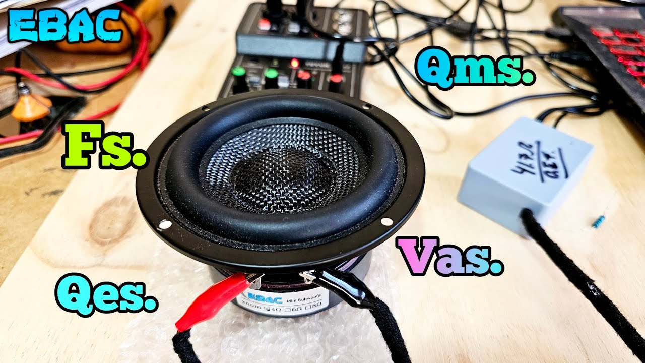 Así se sacan Los parámetros Thielle Small de los Subwoofers y bocinas ...