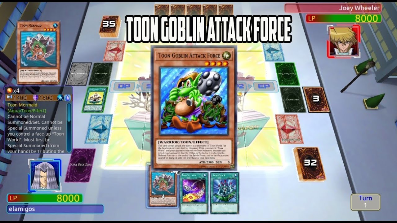 Yu Gi Oh! Legacy of the Duelist - Toon Goblin Attack Force - YouTube
