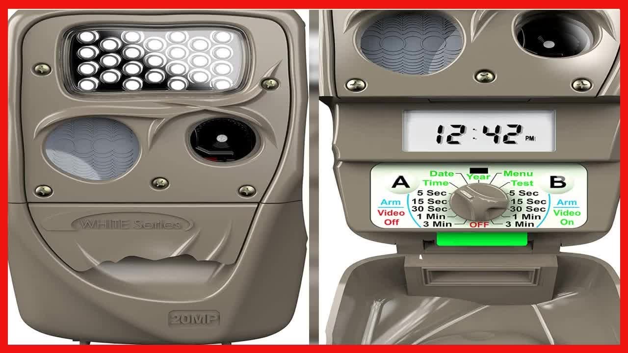 Cuddeback 20 MegaPixel IR, Model# H-1453 - YouTube