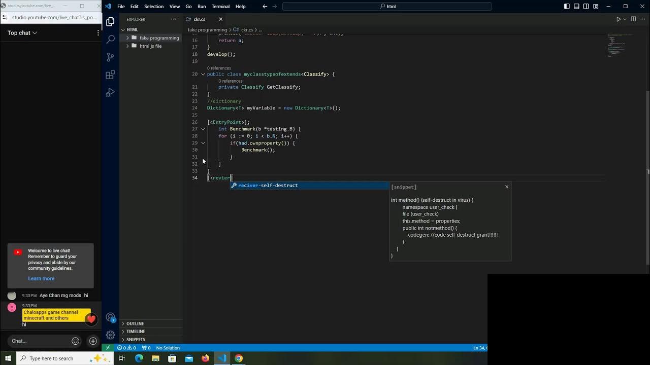 creating fake programming called ckr you can also create your fake ...