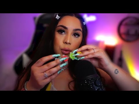 ASMR Spit Painting (Intense Mouth Sounds) - YouTube