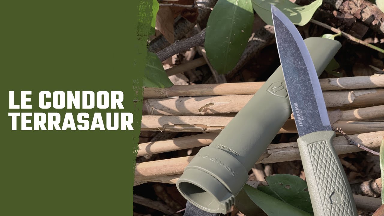 Le Condor Terrasaur : Super pour le bushcraft ! 🔥 - YouTube