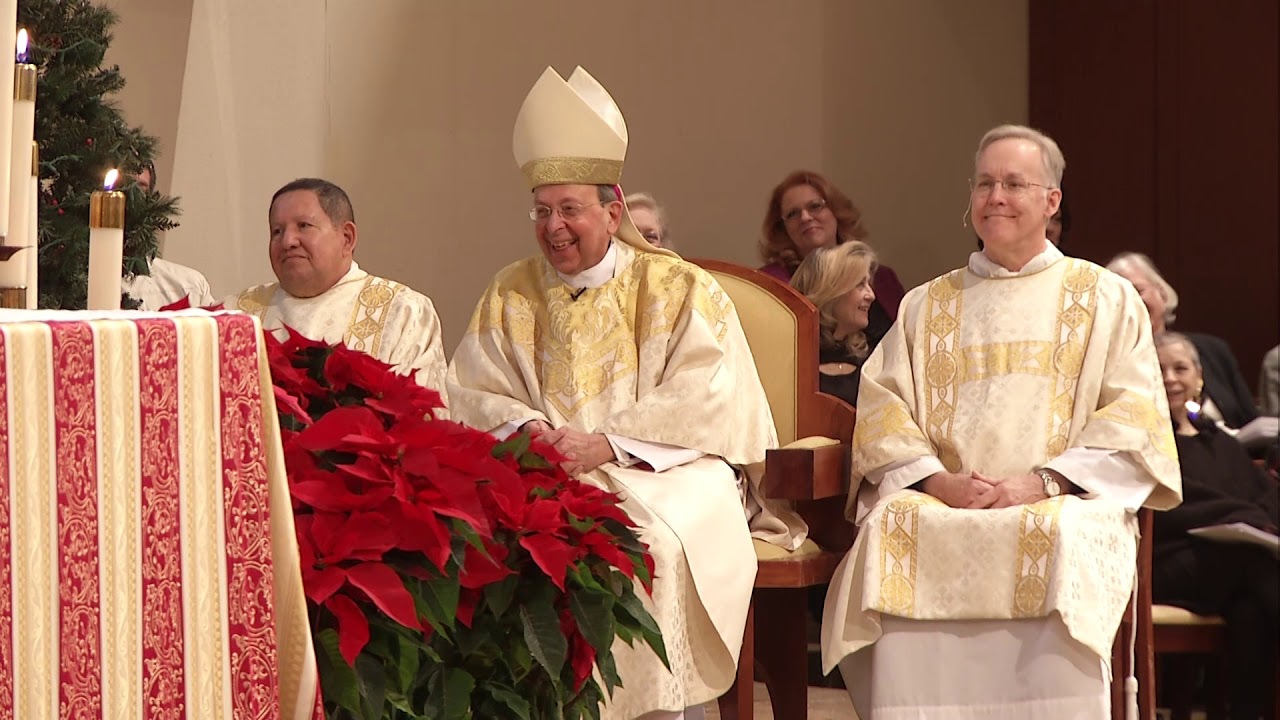 Monsignor Anthony Marcaccio's homily at Bishop Curlin's funeral - YouTube