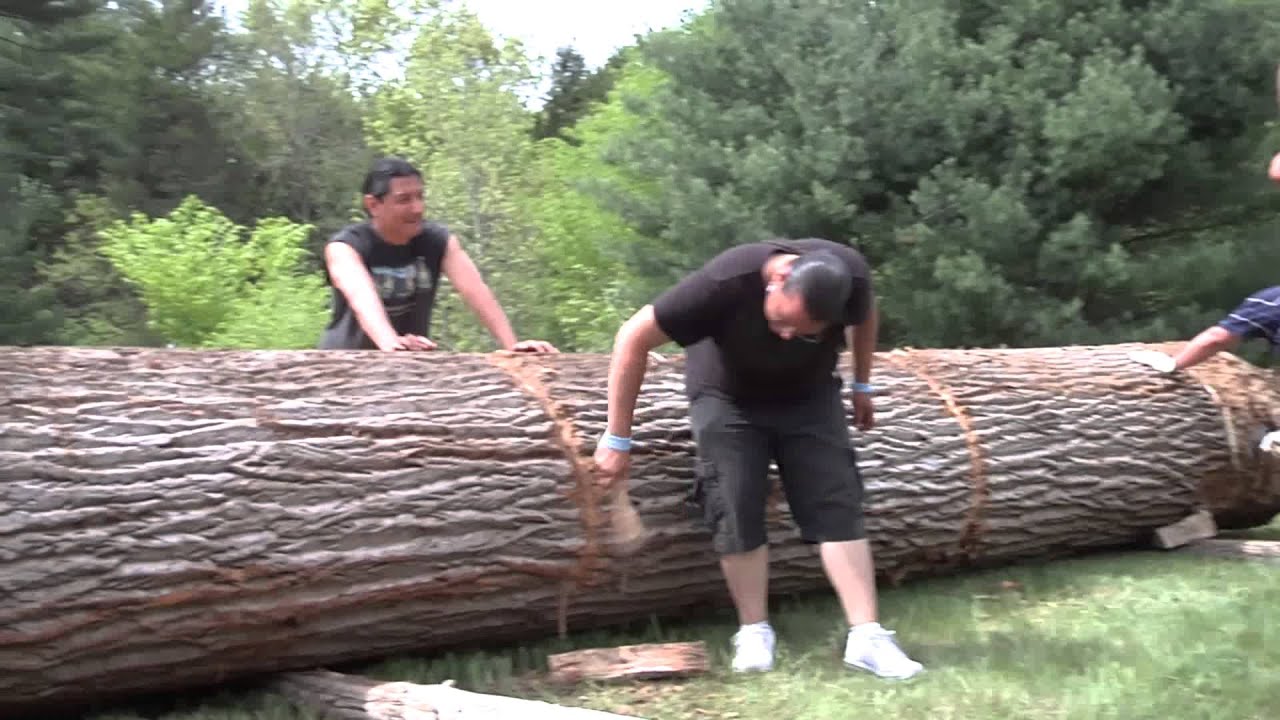 Early in the Build of the Mishoon - YouTube