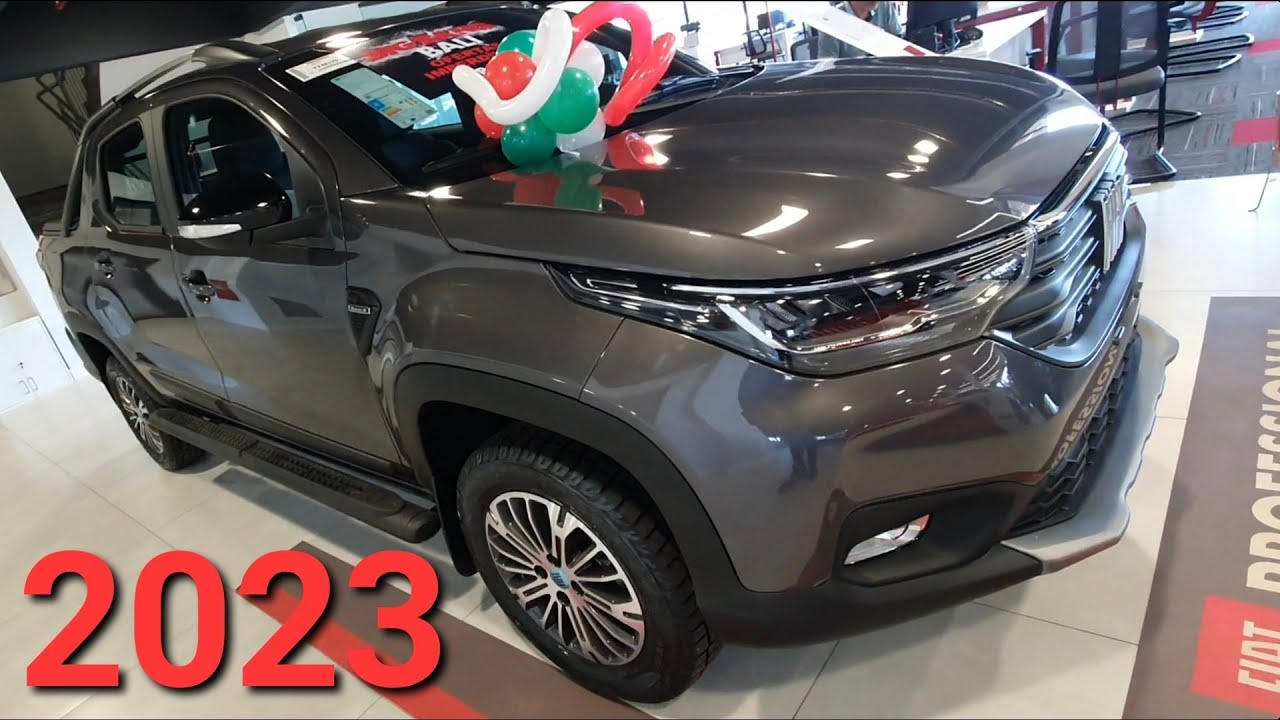 Fiat Strada Ranch Cabine Dupla 1.3 Automática - 2023 - YouTube
