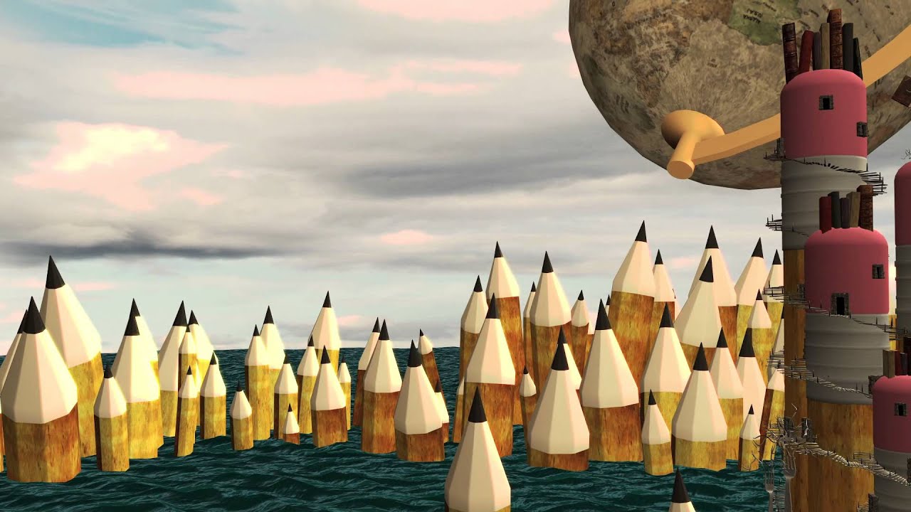 Surreal world animation - YouTube