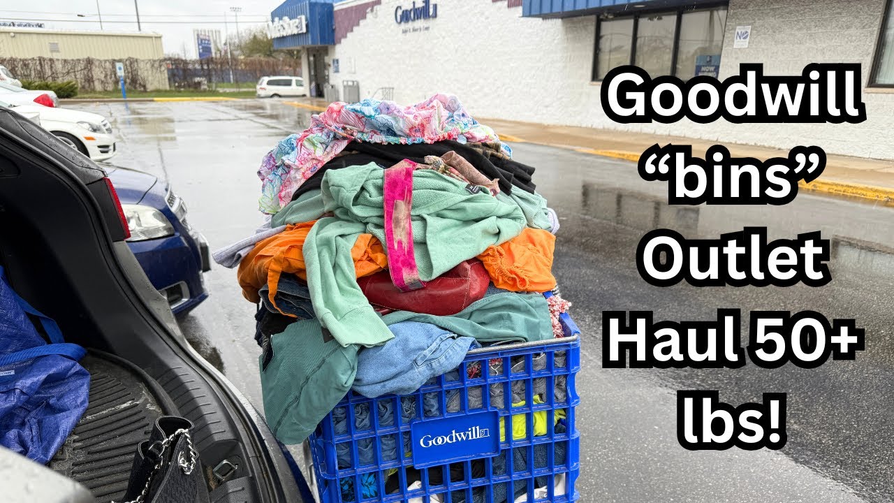 Goodwill outlet haul | Goodwill bins | Syle based | Flipping clothing ...
