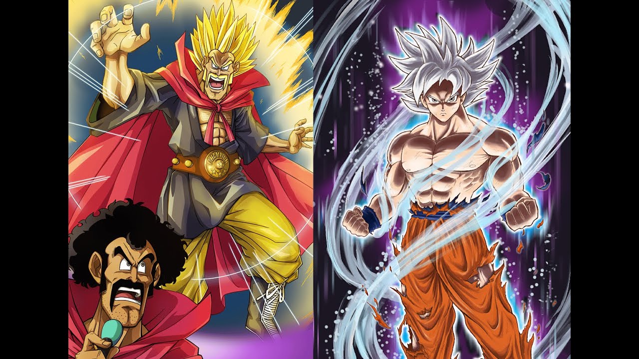 Mr. Satan SSJ Vs Goku U.I. - YouTube