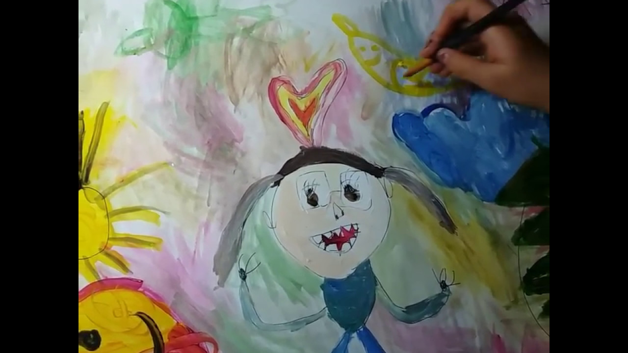Bird | Children's drawing | 4 years old - YouTube