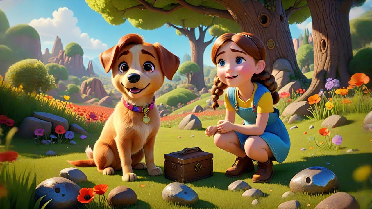 Poppy Puppy Digs the Ground | Animal Action Song for | Fun Learning ...