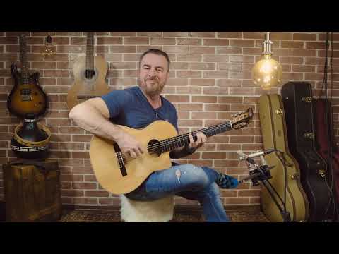 LA BELLA 820B - classical black nylon flamenco guitar strings - review and demo