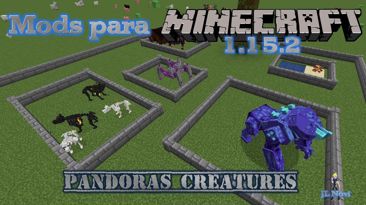 Mods para Minecraft 1.15.2 Pandoras Creatures - YouTube