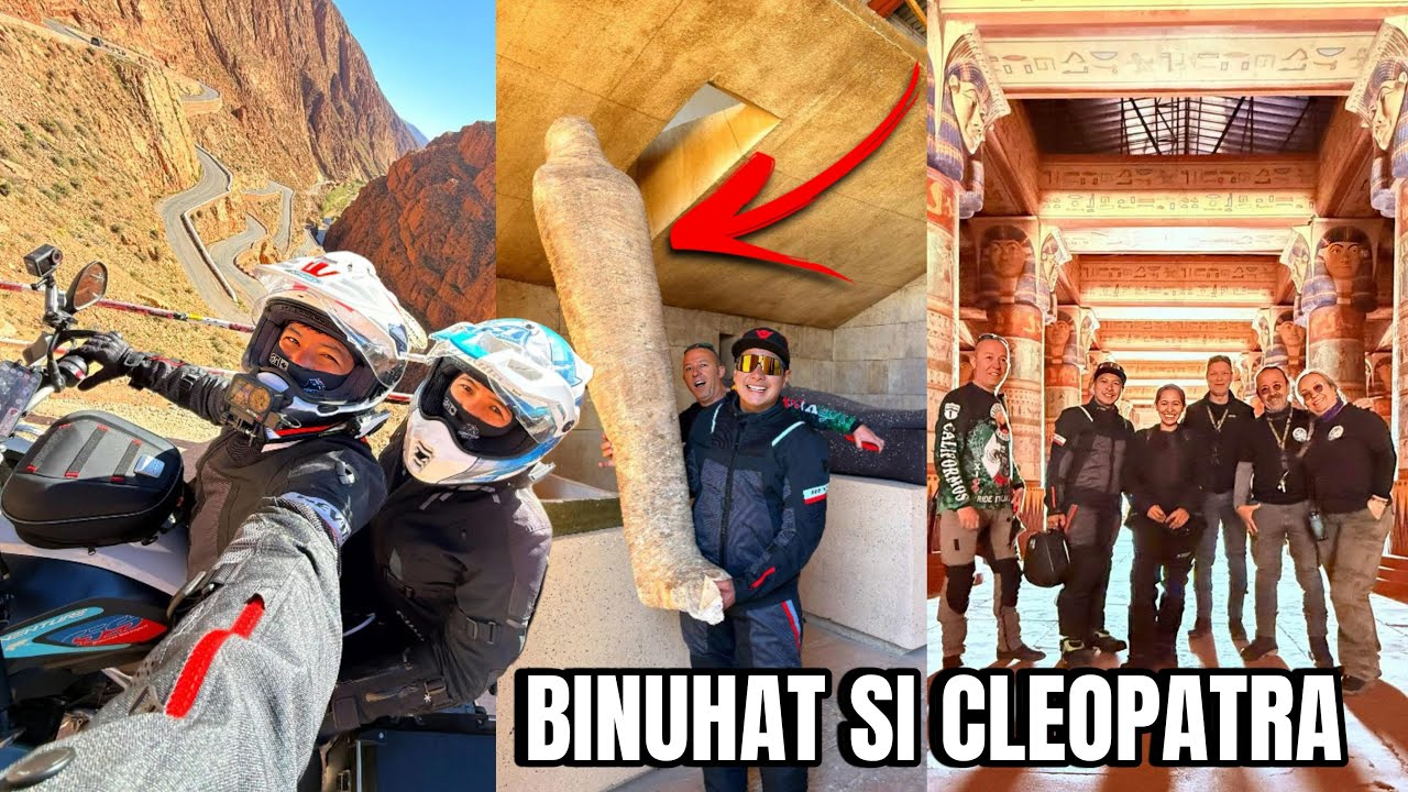 BINUHAT SI CLEOPATRA | PINAKAMALAKING STUDIO SA MOROCCO | ATLAS - YouTube