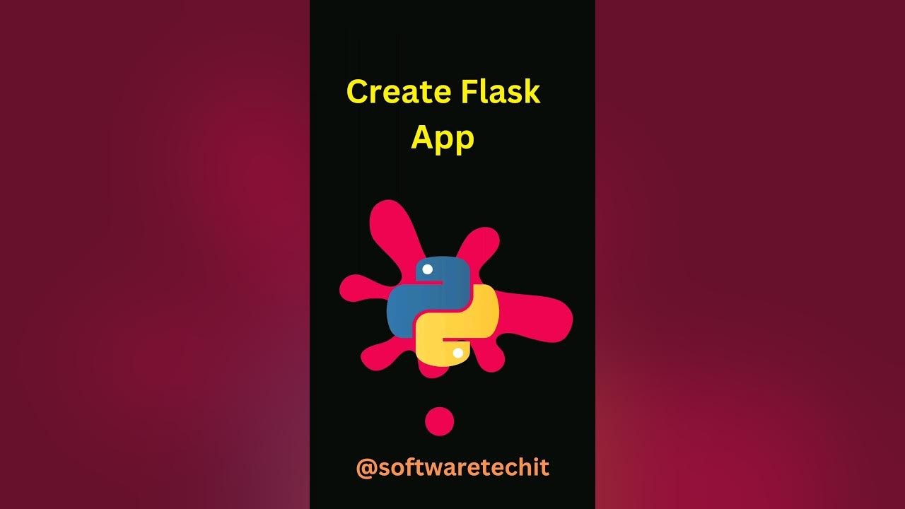 How To Create Flask app Website , Learn Flask From Scratch, Python For Beginners #softwaretechit ...