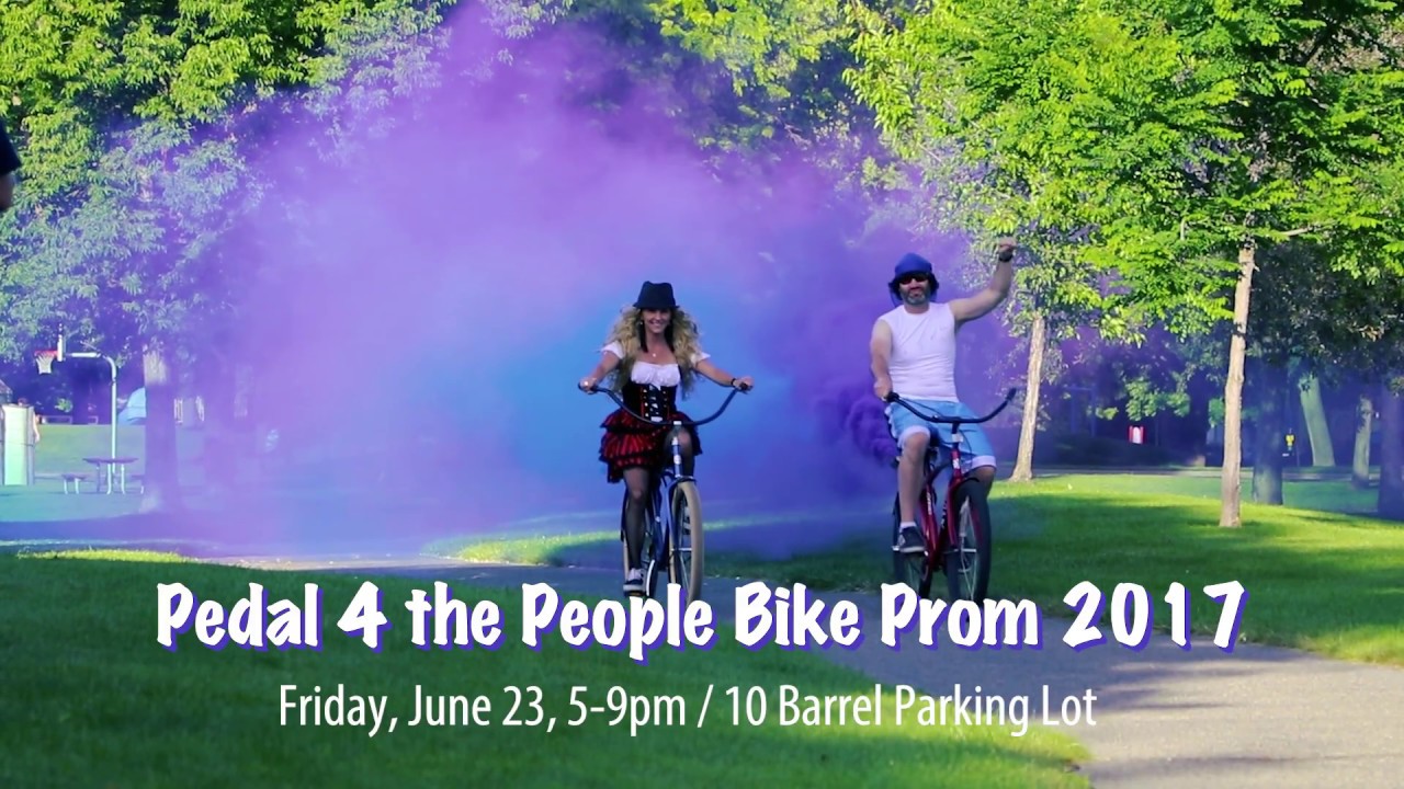 Pedal 4 the People Bike Prom 2017 - YouTube