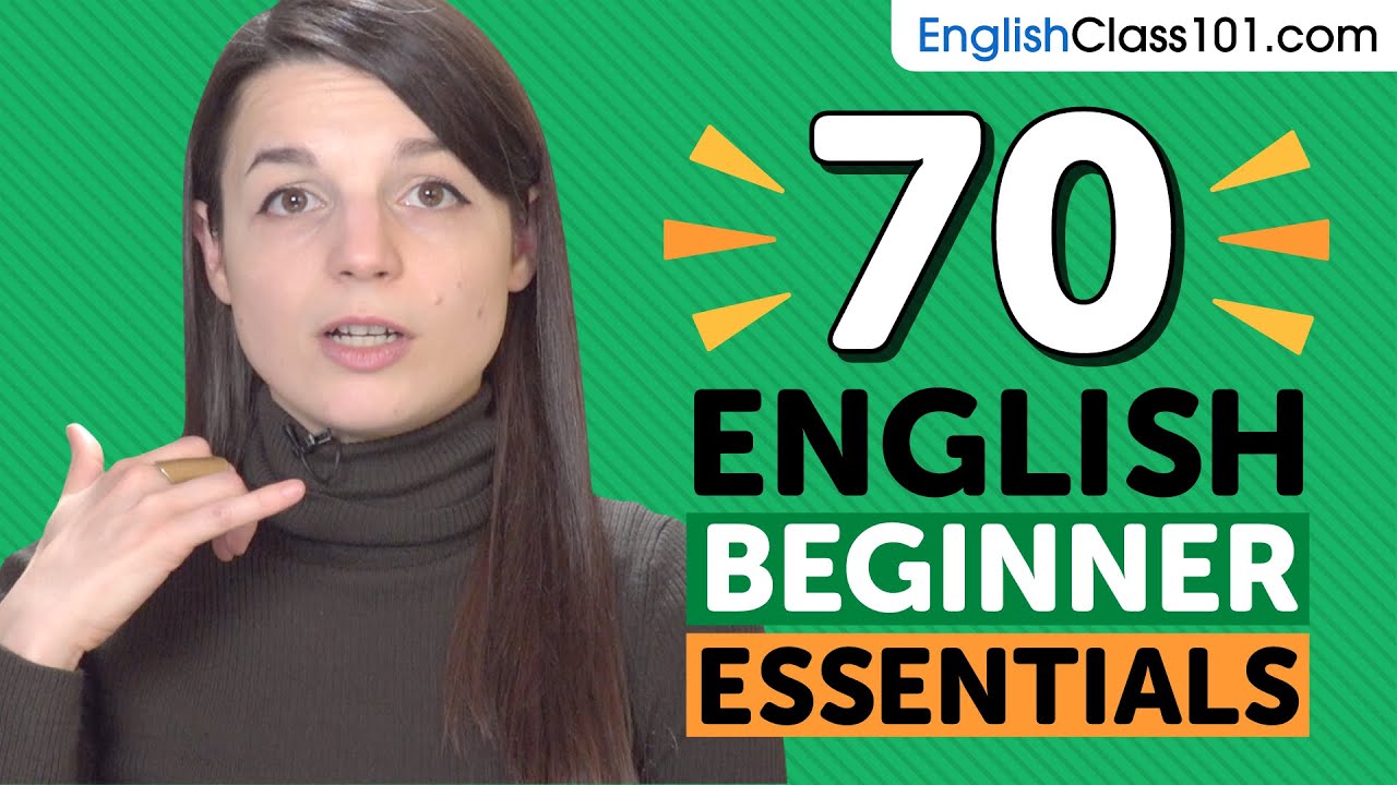 Learn English: 70 Beginner English Videos You Must Watch - YouTube