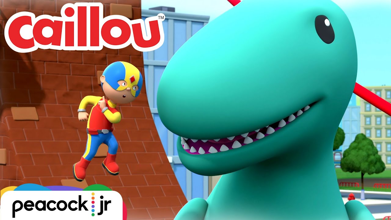 Super Caillou's Super Big Friend! | CAILLOU - YouTube