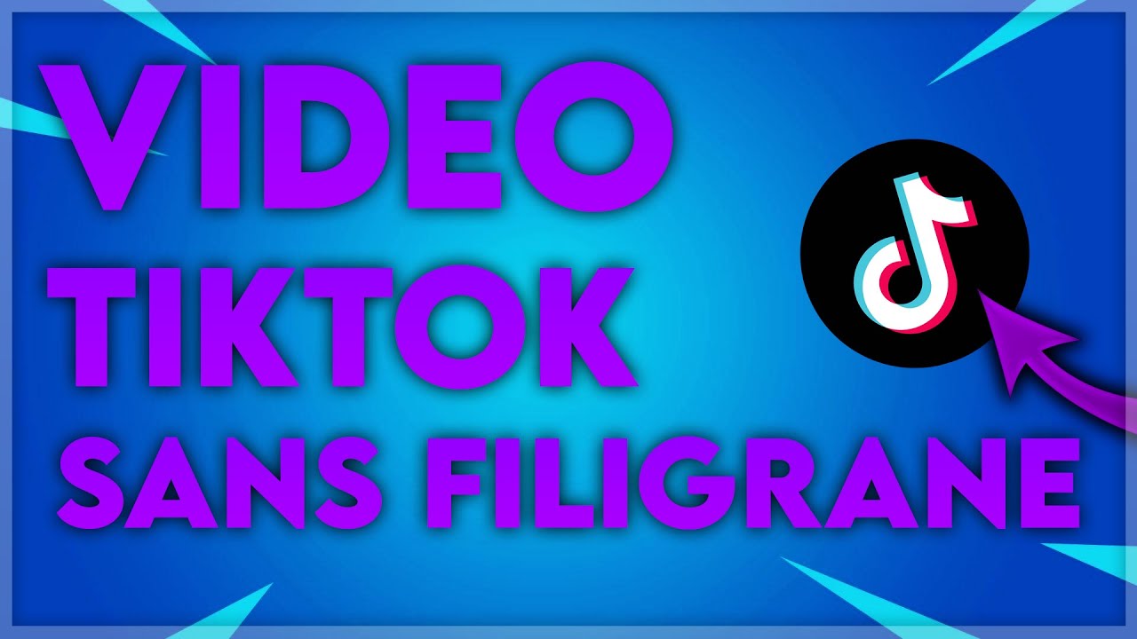 TELECHARGER DES VIDEOS TIKTOK SANS FILIGRANE - YouTube