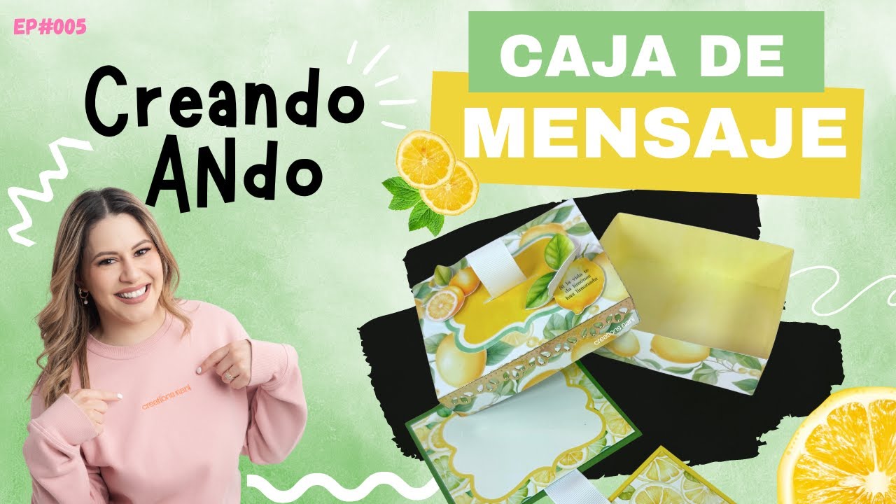 Caja de mensaje hecha en papel - Message box made of paper - Creando ...