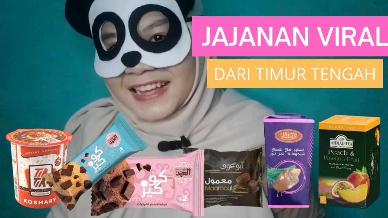 Jajanan Viral dari Arab | Panda Noona - YouTube