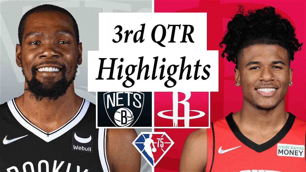 Brooklyn Nets vs. Houston Rockets Full Highlights 3rd QTR | 2021-22 NBA ...