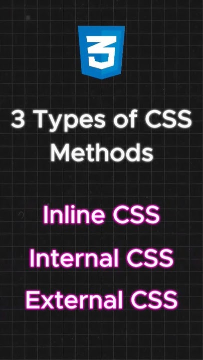 How many types of css methods? if you know then Comment out. Follow for more...#css #coding # ...