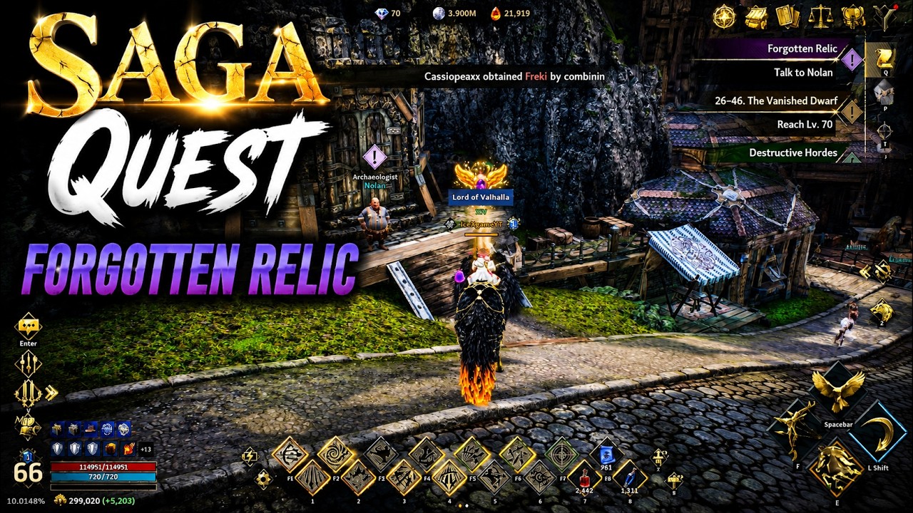 Legend of Ymir SAGA Quest Forgotten Relic - YouTube