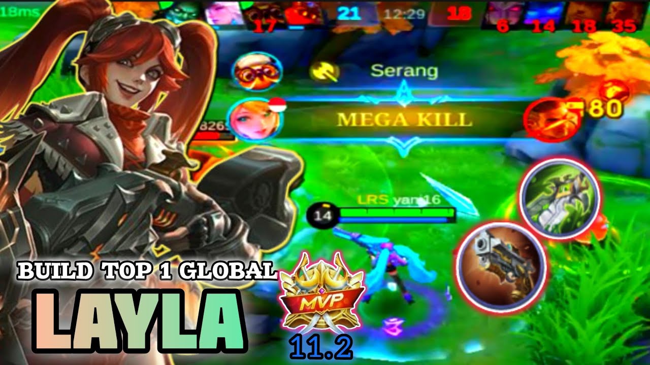 CARA MAIN LAYLA RANK ! LAYLA GOLD LANE META ! BUILD LAYLA TERSAKIT 2024 + BUILD LAYLA TOP 1 ...