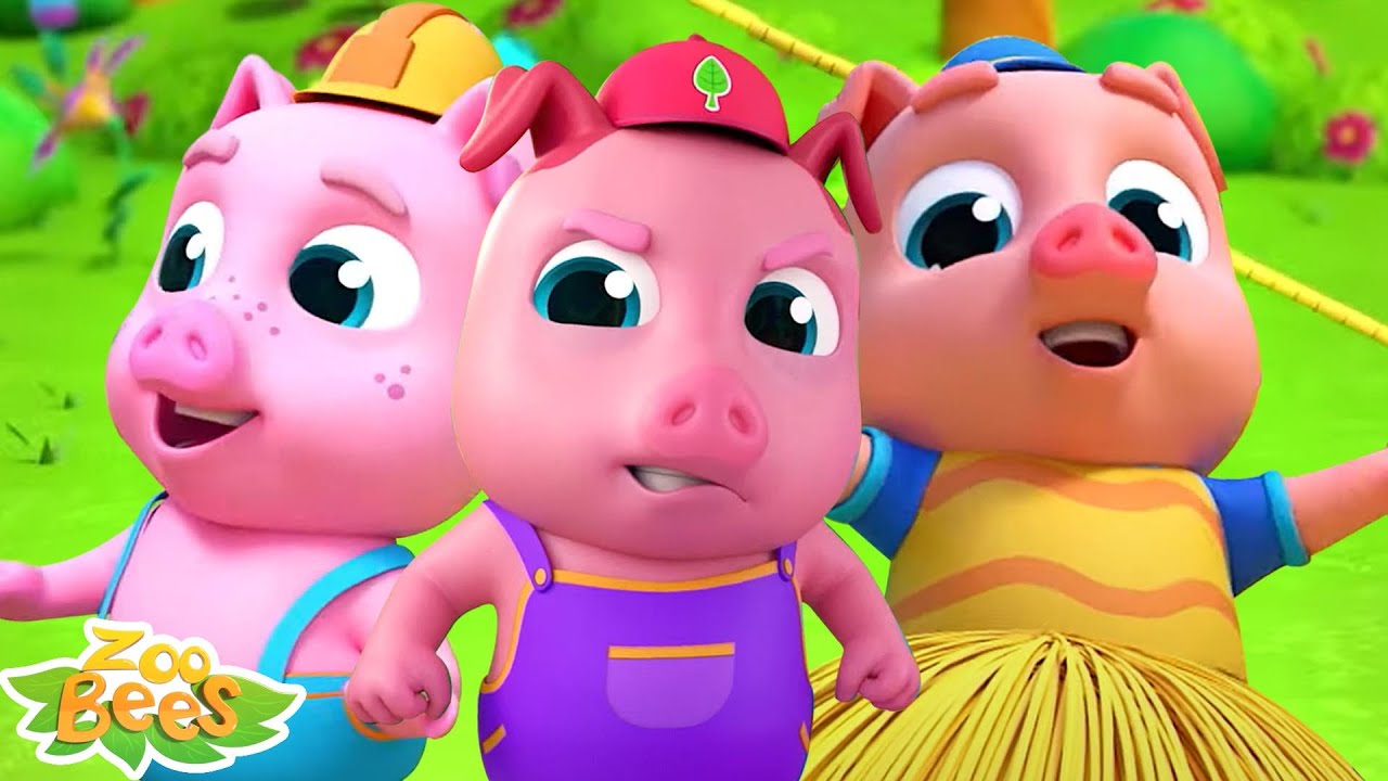 Ba Chú Lợn Con và Chú Sói Xấu Số + Thêm Truyện Cổ Tích Cho Trẻ em - YouTube