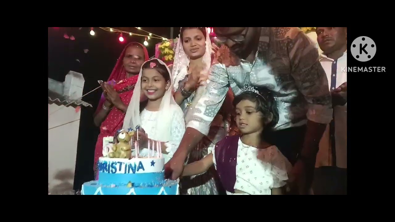 Christina 5th Birthday Celebration At Shrawani (Maharastra)..Speakar Pa ...