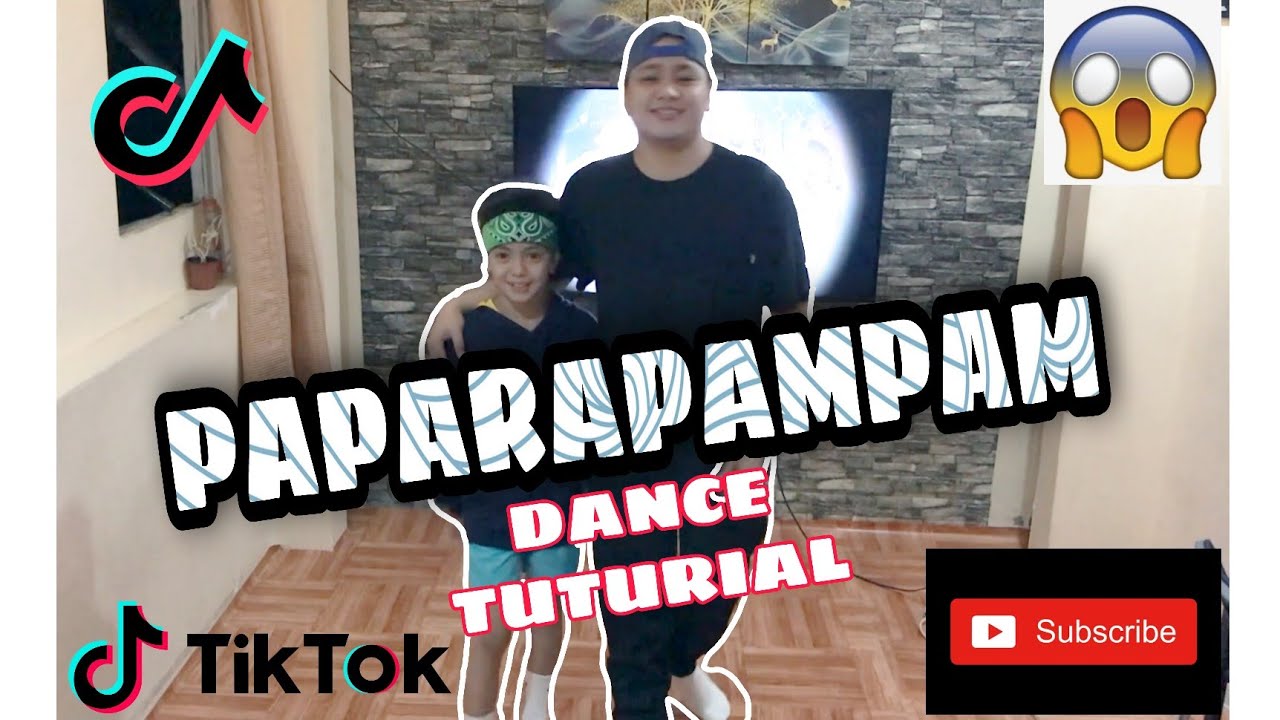 PAPARAMPAMPAM TIKTOK DANCE TUTORIAL KIDS BEGINNERS CLASS - YouTube