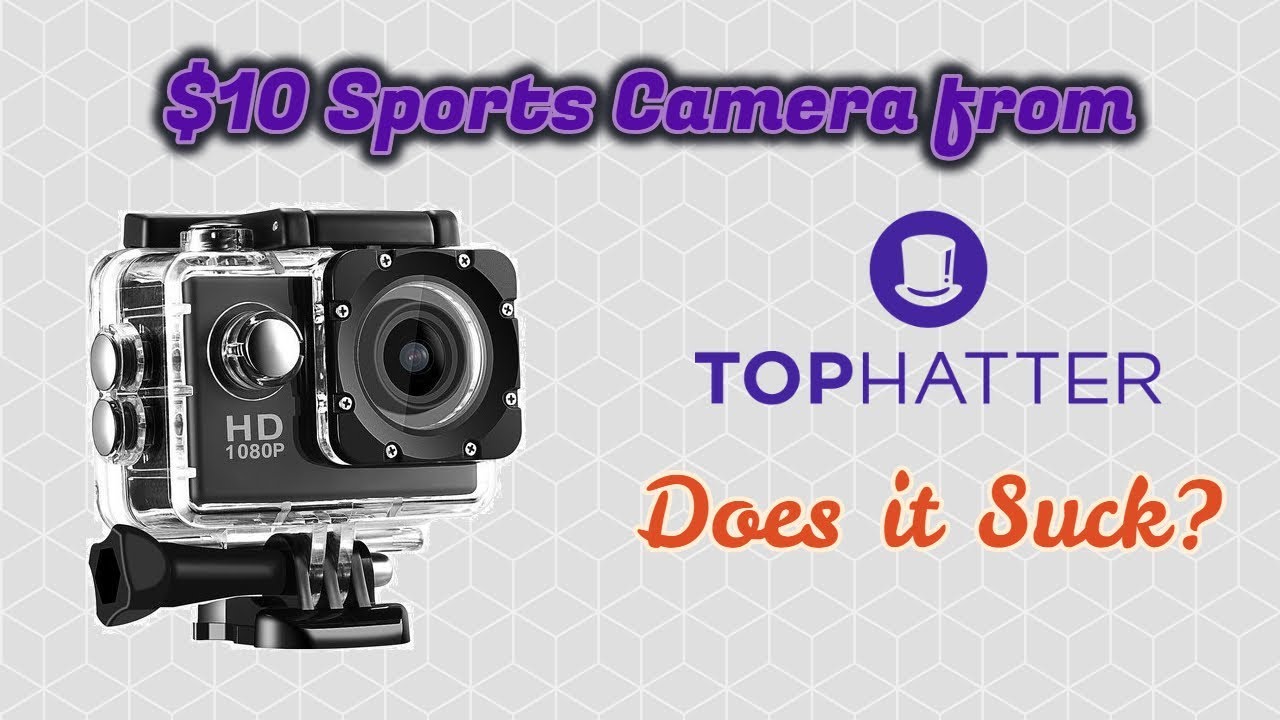 1080p Sports Cam Review from Tophatter - Only $10 - YouTube