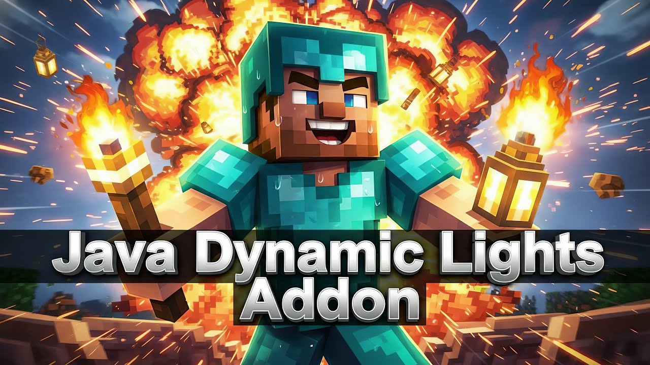 REAL Java's Dynamic Lighting FOR MCPE - YouTube