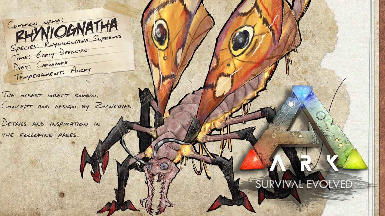 ARK Rhyniognatha - ARKS New Creature... - YouTube