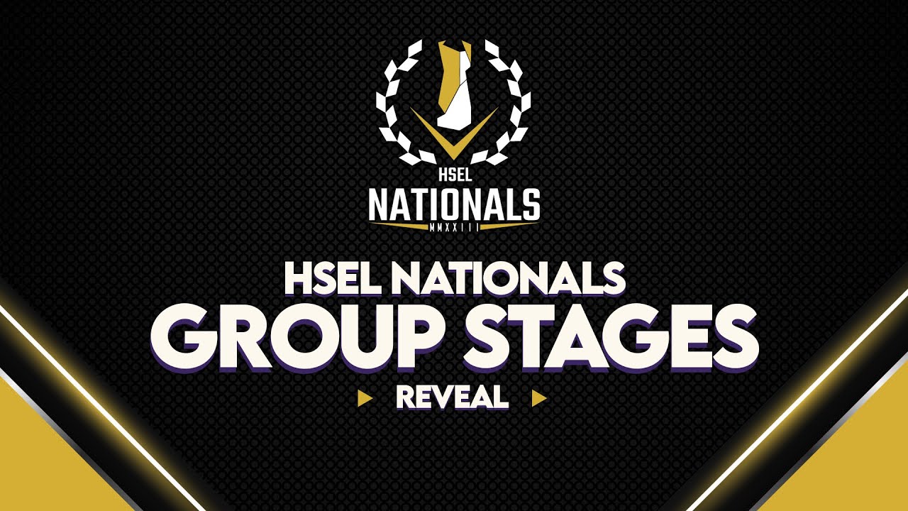 HSEL Nationals - Group Stages Reveal 🏟 - YouTube
