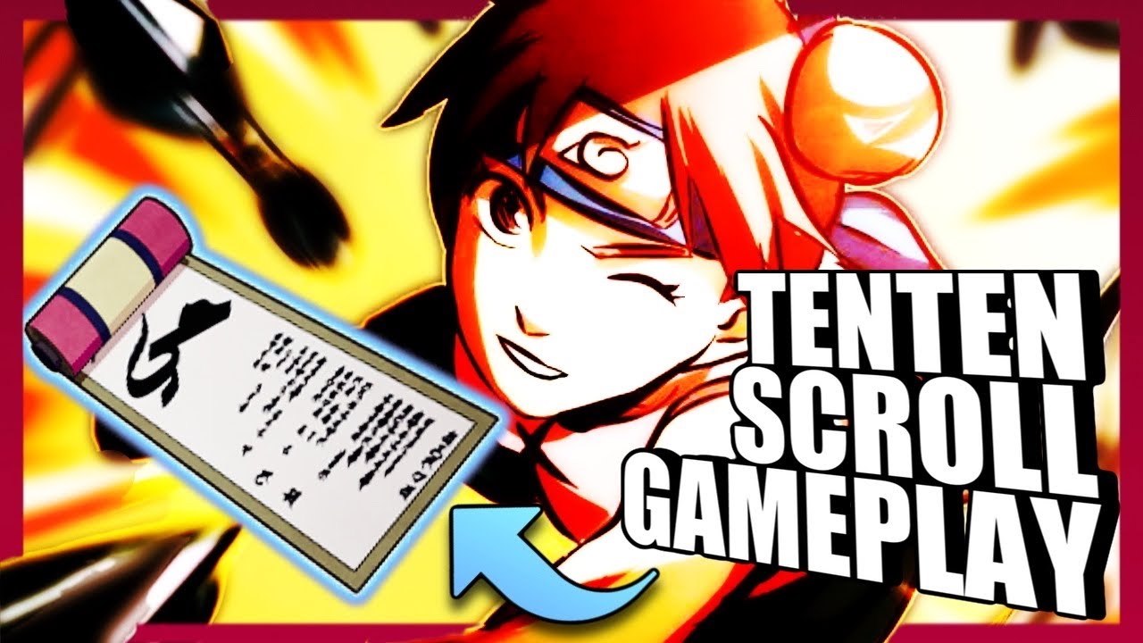 Range Mains SAVE YOUR SCROLLS For The NEW Tenten Scroll In Shinobi ...