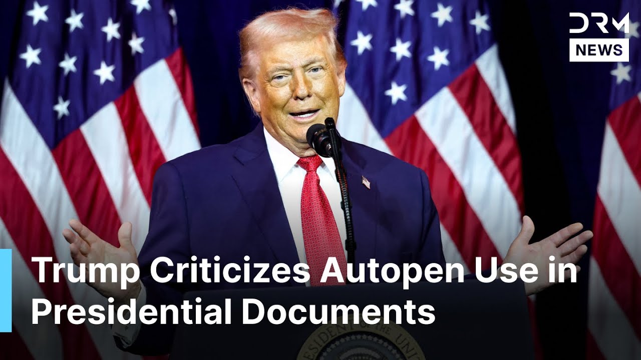 “Autopen Was Your President,” Trump Reveals Autopen Was Used for 95% of ...