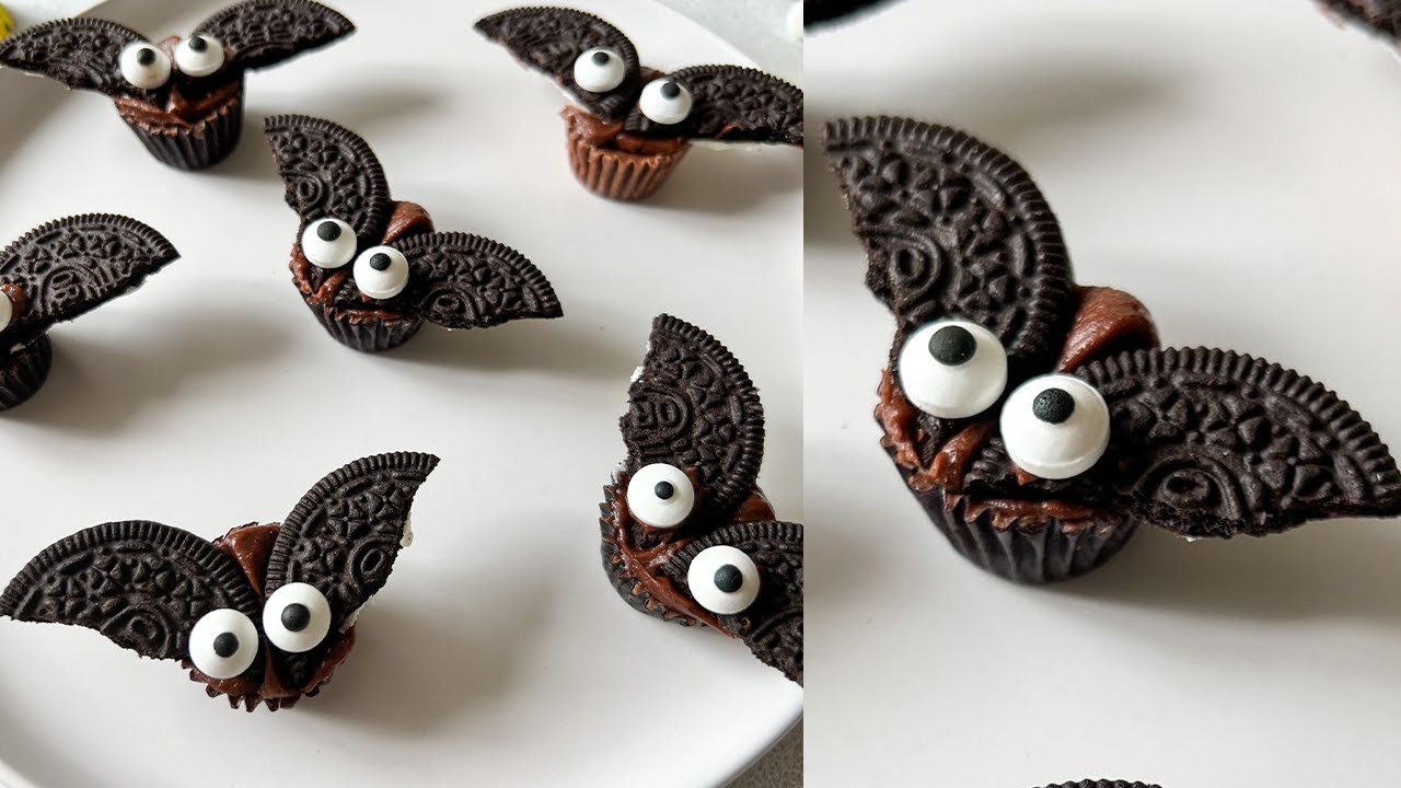 Cutest Halloween Chocolate Bats #shorts - YouTube