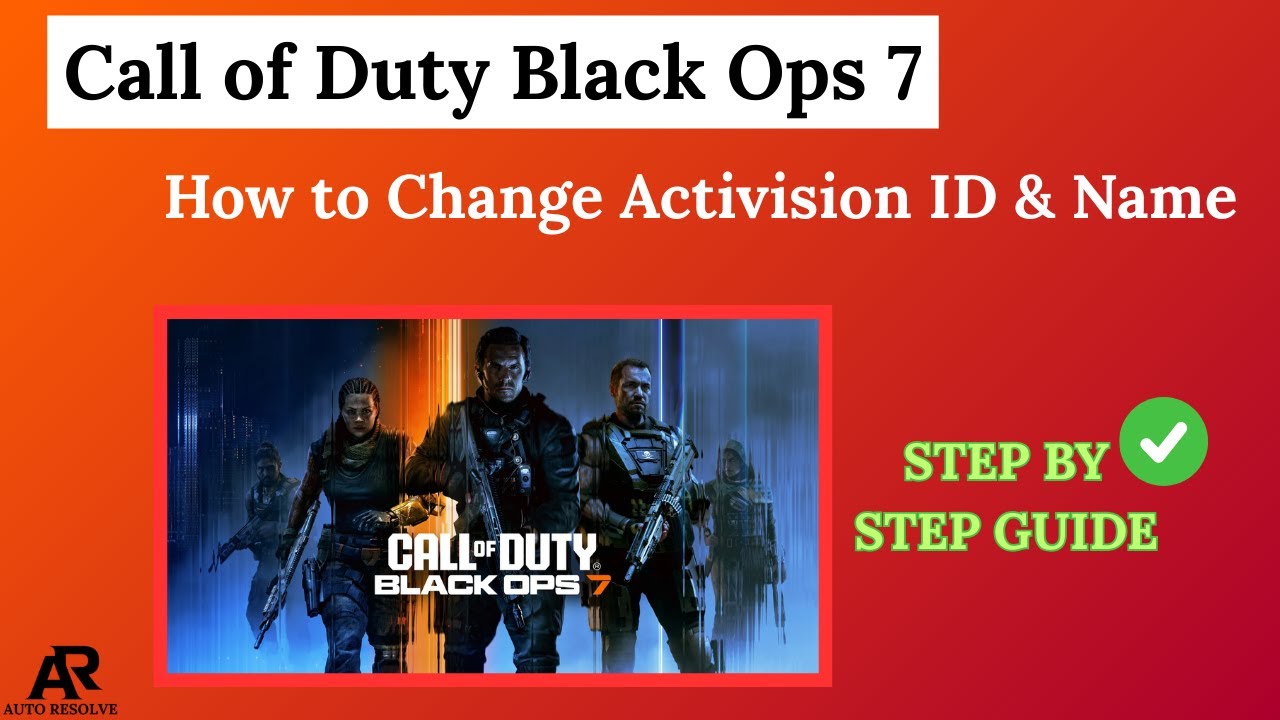 How to Change Activision ID & Name in Call of Duty Black Ops 7 - YouTube