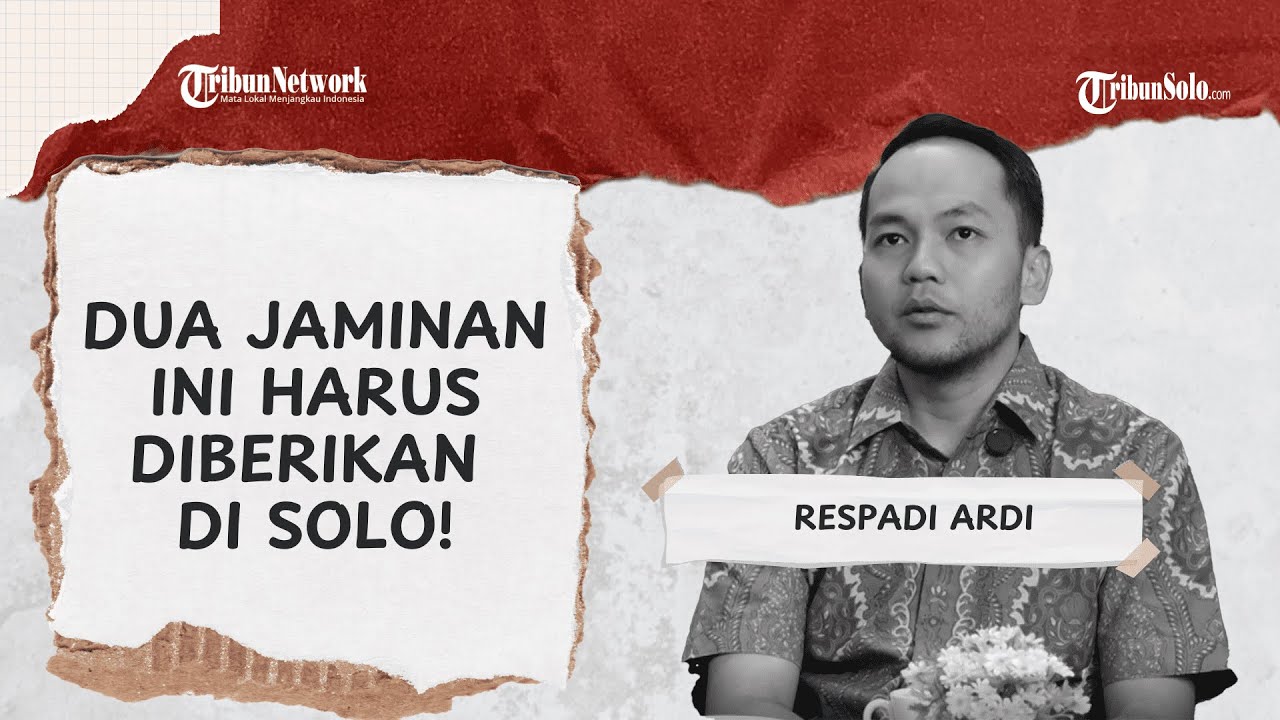 Respati Ardi dan Janjinya Bila Menang Pilkada Solo : Pendidikan dan ...