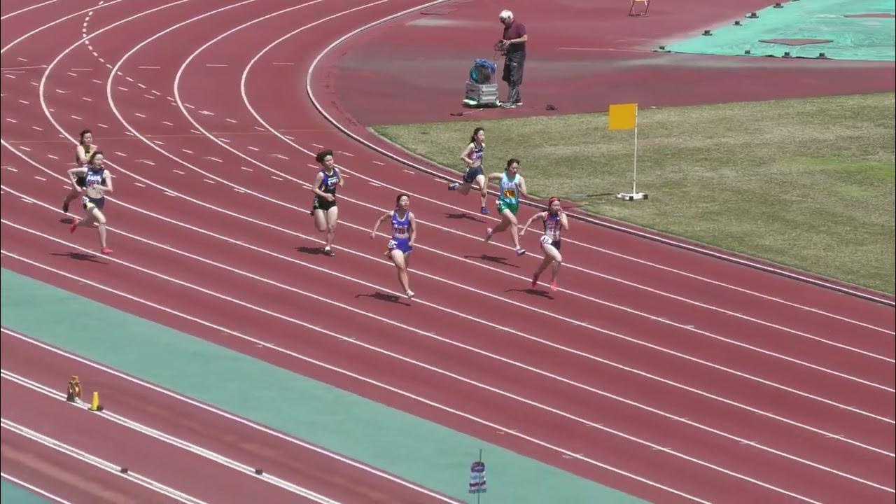 女子200m 19組 千葉県記録会2024 - YouTube