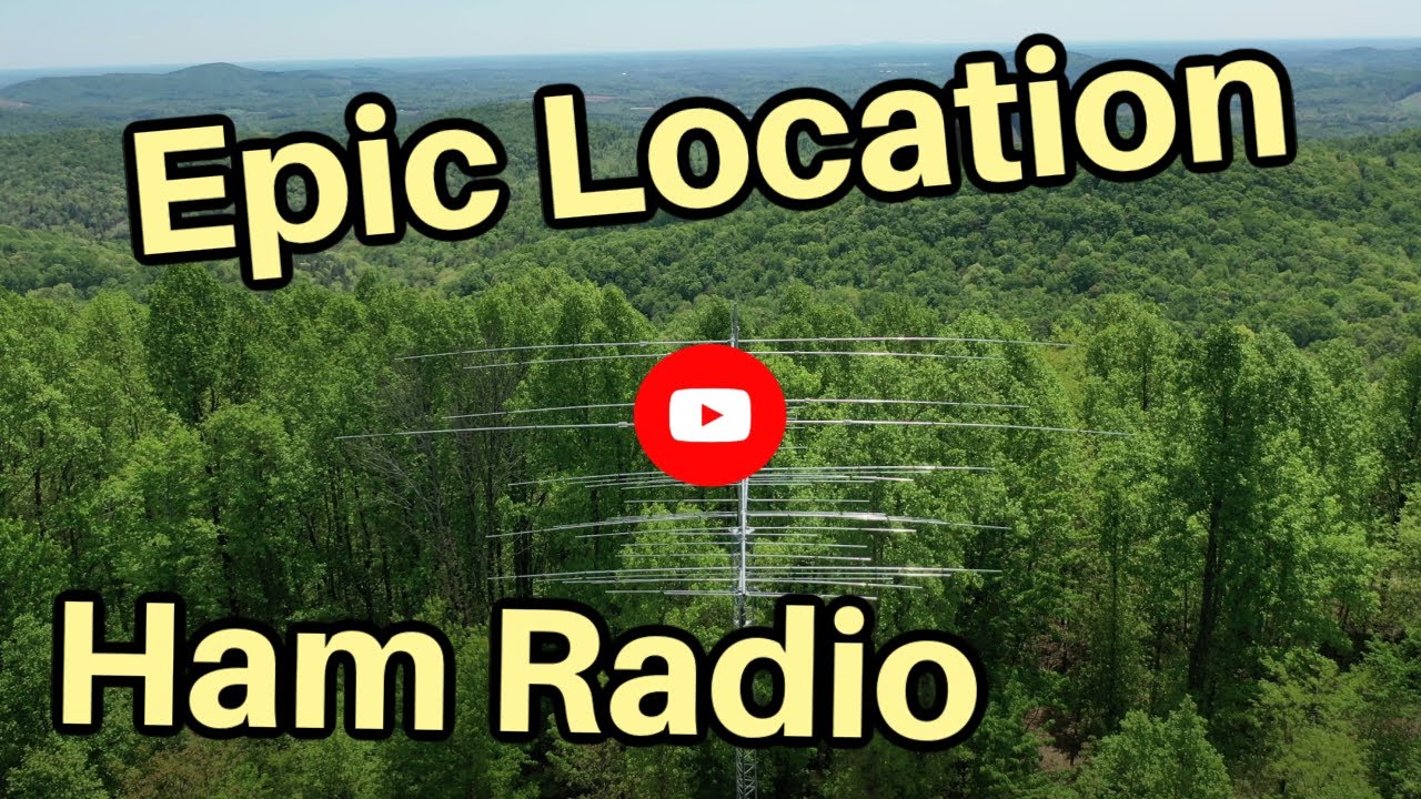 Epic Ham Radio Tower Location! We Build Dreams! - YouTube