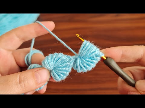 Wow!.. Super Easy Tunisian Knitting - Tunus İşi Çok Kolay Örgü Modeli..
