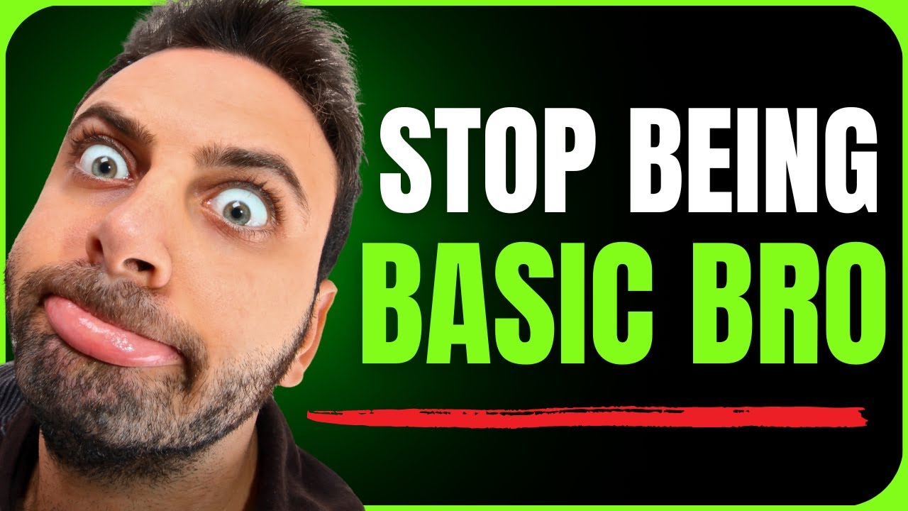 How To Behave Like a SIGMA Male STOP Being BASIC BRO! - YouTube